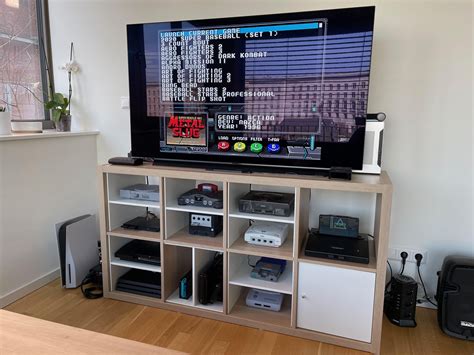 My Kallax Retro Gaming Setup R Gamecollecting