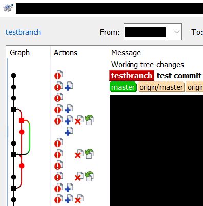 Tortoisegit Show Branches And Commits For Local Non Pushed State Stack Overflow