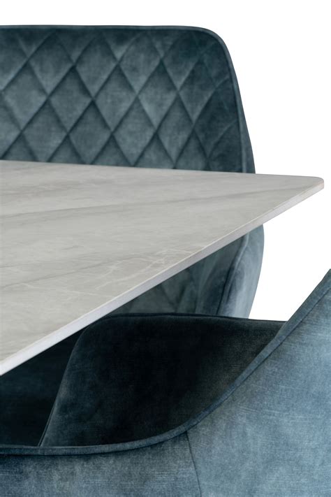 Buy Coral Sintered Stone Black Leg Dining Table In Ireland Lc Living