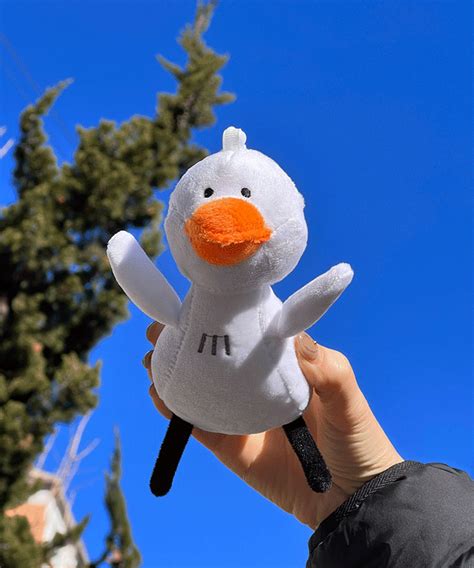 귀요미 엉뚱 오리 날다 인형 열쇠고리 자동차 에어팟 우정 키링 가방 열쇠 고리 키홀더 에이블리