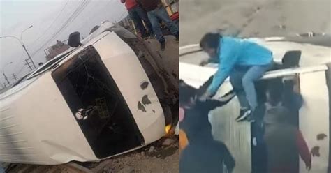 Nuevo Accidente En La Carretera Central Adolescente De 15 Años Queda