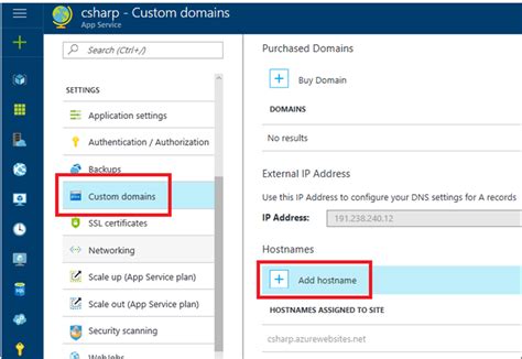 Bind A Custom Domain To Your Azure App Service 2 Steps The Best C Programmer In The World