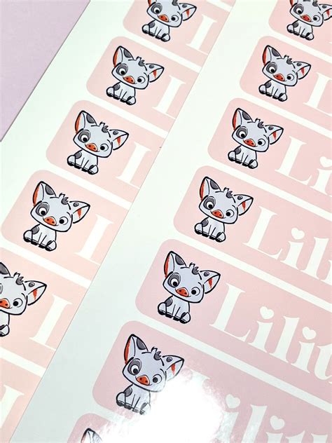 Papel Adhesivo Blanco Glossy Waterproof Landl Happy Letters