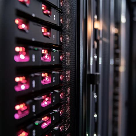 a closeup of a data encryption key management system with secure