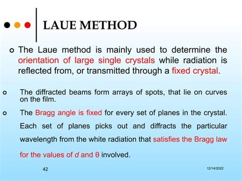 Diffraction Of X Rays Electrons And Neutronsppt Chemistry Science