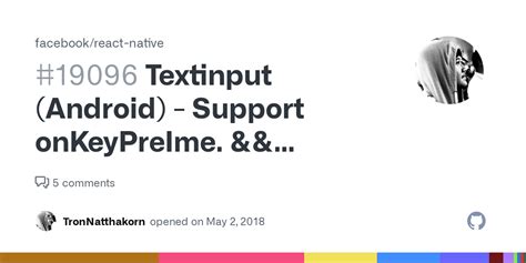 Textinput Android Support Onkeypreime Andand Backhandler While