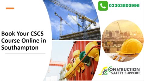 Book Your CSCS Course Online In Southampton CSCS Course CSCS Card Construction Safety Support