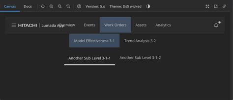 Header With More Than Two Levels Of Items The First Menu Doesnt