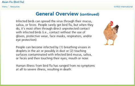 Wired International Releases Module On Avian Flu Wired International
