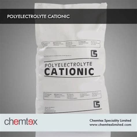 White Polyelectrolyte Cationic Powder Packaging Type Hdpe Bag At