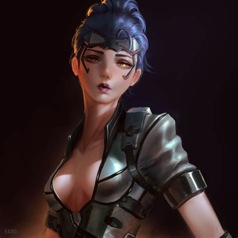 Widowmaker Talon Skin By Raikoart Overwatch Fan Art Overwatch