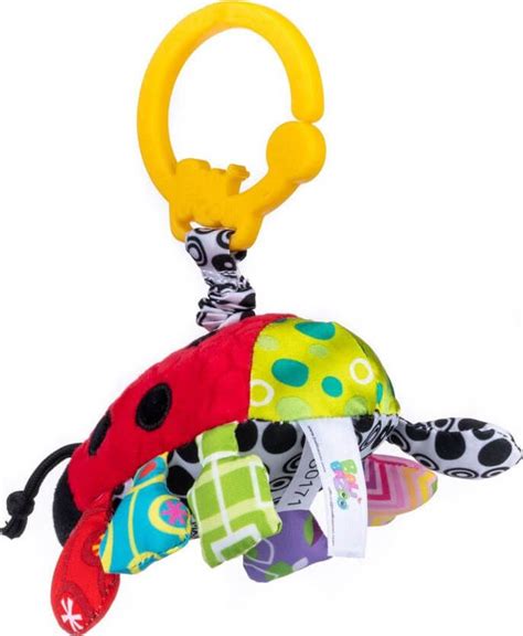 Vibrating Ladybug Top Toys