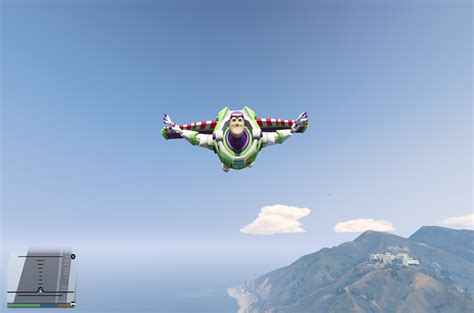 Buzz Lightyear Toy Story Add On Ped GTA5 Mods