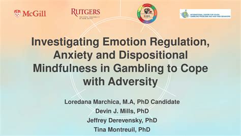 Pdf Investigating Emotion Regulation Anxiety And Dispositional