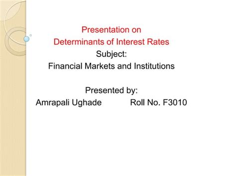 Ppt On Fmi Ppt