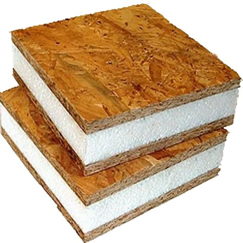 Color Coated Structural Insulated Panels For Walls Thickness In Mm