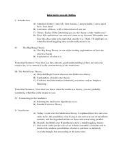 Informative Speech OutlineHANDOUTSInformative Speech Outline ExampleThesis Today I Ll Be