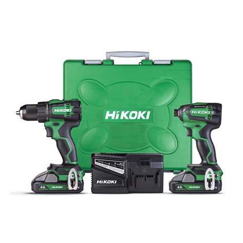 Inactive Hikoki 18v Brushless Impact Drill And Impact Driver Kit Farm