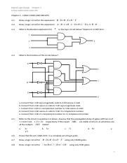 Chapter 4 Logic Gates And Circuits Docx Digital Logic Design Chapter 4 LOGIC GATES AND