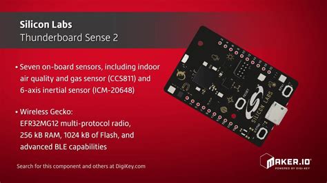 Thunderboard Sense Silicon Labs Digikey