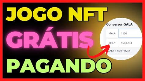 JOGO NFT PAGANDO BEM GANHE DINHEIRO NESSE GAME GRÁTIS CORRE ANTES QUE