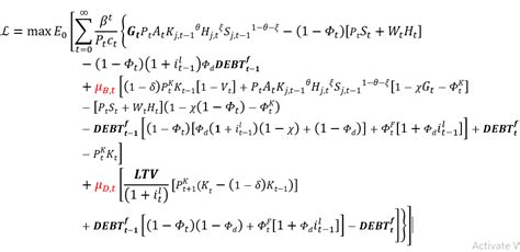 Lagrange Multiplier In The Steady State General DSGE Modeling