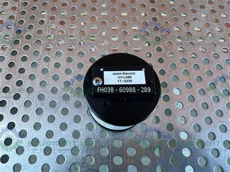 Used Optek Danulat 1442 0025 0202 13 Calibration Filter Uv L045