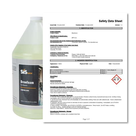 Sds Sheets Sisbrew