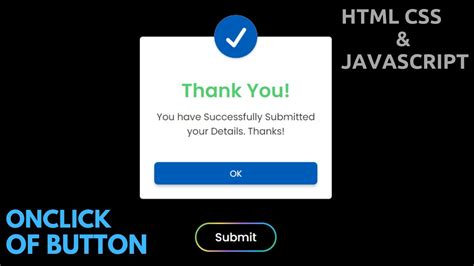 How To Make Popup Using HTML CSS JavaScript Modal Box Design Tutorial For Web Development