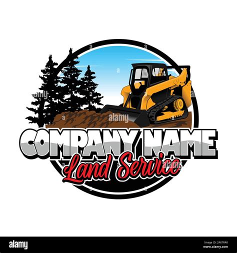 Land Service Or Land Clearing Company Logo Stock Vector Image And Art Alamy