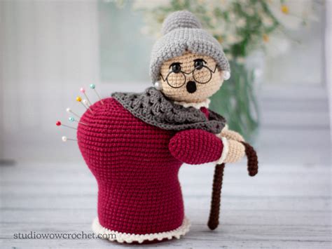 Ravelry Granny Pin Cushion Pattern By Maria Zhyrakova