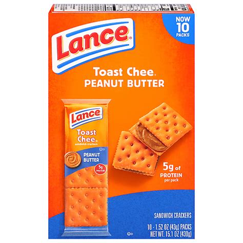 Lance Toast Chee Peanut Butter Crackers Foodtown
