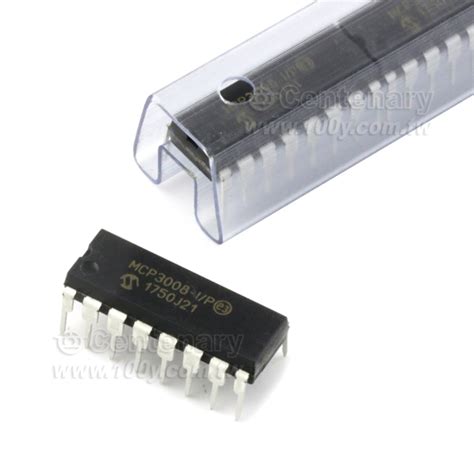 Mcp3008 Ip Micro Chip 16pdip