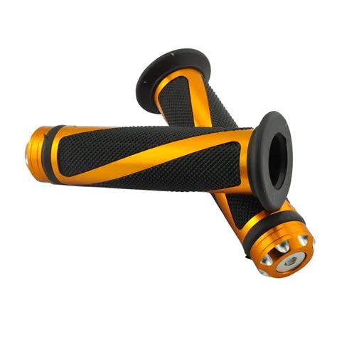 2x Universal Motorcycle Handlebar Grip Grips Motocross Handle Bar Girp