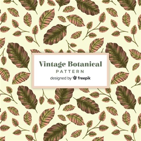 Rustic Leaf Pattern Images Free Download On Freepik