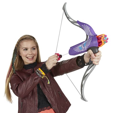 Buy Nerf Rebelle Strongheart Bow Blaster Purple At Mighty Ape Nz