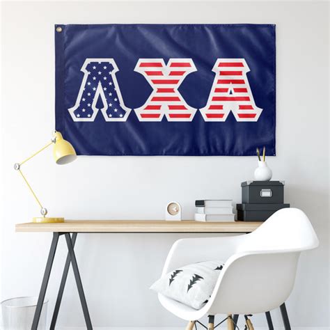 lambda chi alpha american letter flag greek state of mind