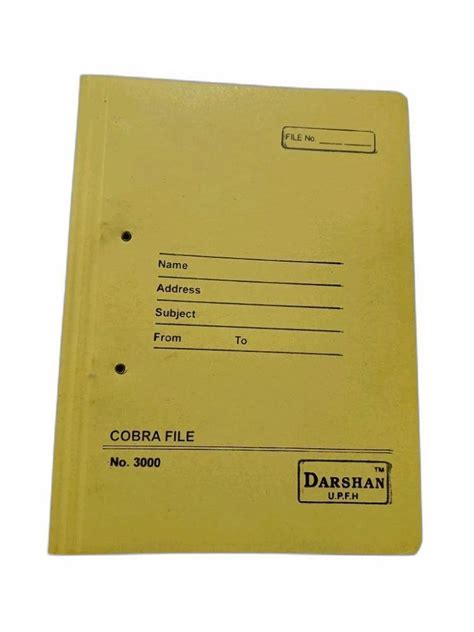 Paper Board Spring Cobra File Folder At Rs 14piece New Delhi Id