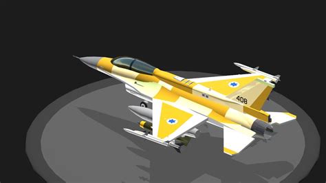 Simpleplanes F 16d Block 40 Barak Updated