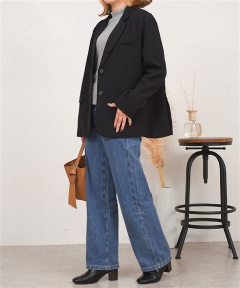 Day Closet（デイ クローゼット）の「レディース クラシックサイドベンツテーラードジャケット（テーラードジャケット）」 Wear