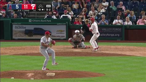 [highlight] Trea Turner Hits The Phillies 5th Homer Of The Night R Phillies