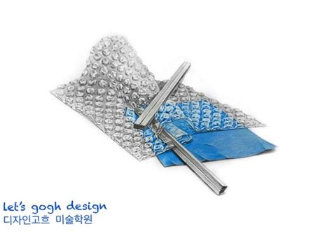 기디 건대 디자인고흐 건대기초디자인 기초디자인 고흐기초디자인 기초조형 국민대 투명질감 색연필 국민대기초조형 에어캡 나무젓가락 투명체묘사 Design