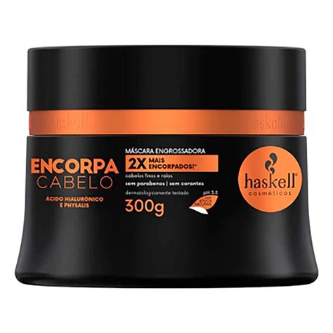 Haskell Encorpa Cabelo Máscara 250g Haskell Encorpa Cabelo Máscara 250g