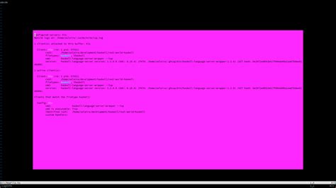 Haskell HLS Diagnostic Messages Fail To Display And Or Update Issue Neovim Neovim