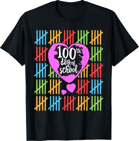Th Day Of School T Shirt For Teachers Women Counting T Shirt Walmart