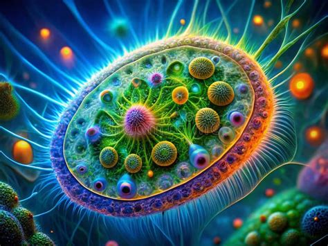 Unveiling The Hidden World A Microscopic Journey Into The Intricate Structure Of A Ciliate