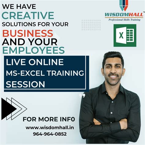 Wisdom Hall Advance Excel Training On Linkedin Excelmastery