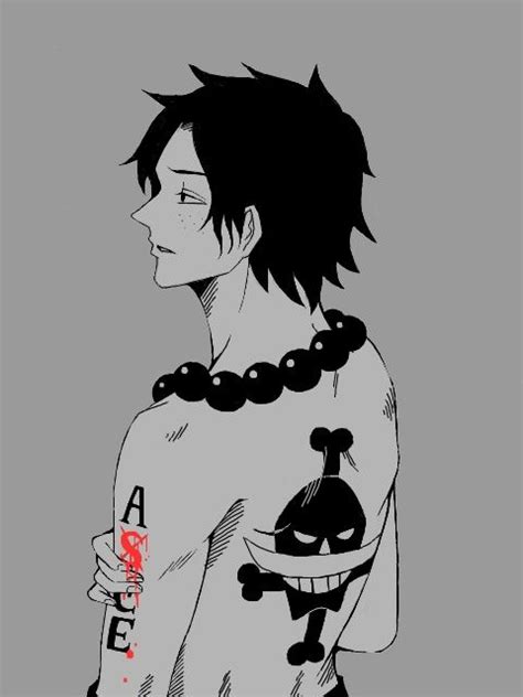 Pin By Zoey Black On One Piece One Piece Ace Manga Anime One Piece Ace
