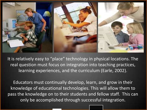 Technology Integration Edtech 541 Ppt