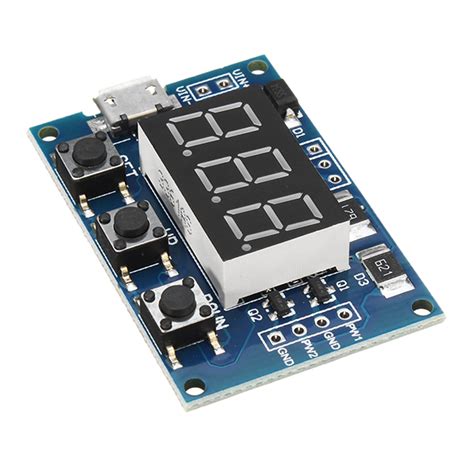 2 Channel PWM Generator Module Pulse Frequency Duty Cycle Adjustable Electronic Pro